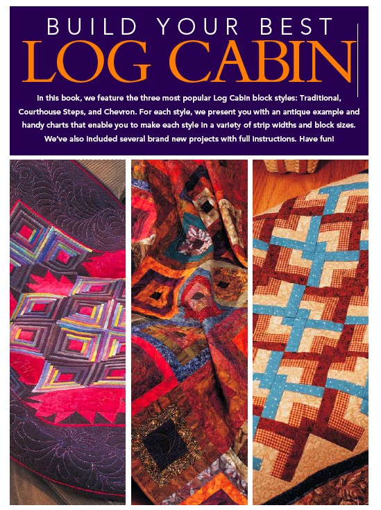 Quilt Talk: Build Your Best Log Cabin - A Book Review